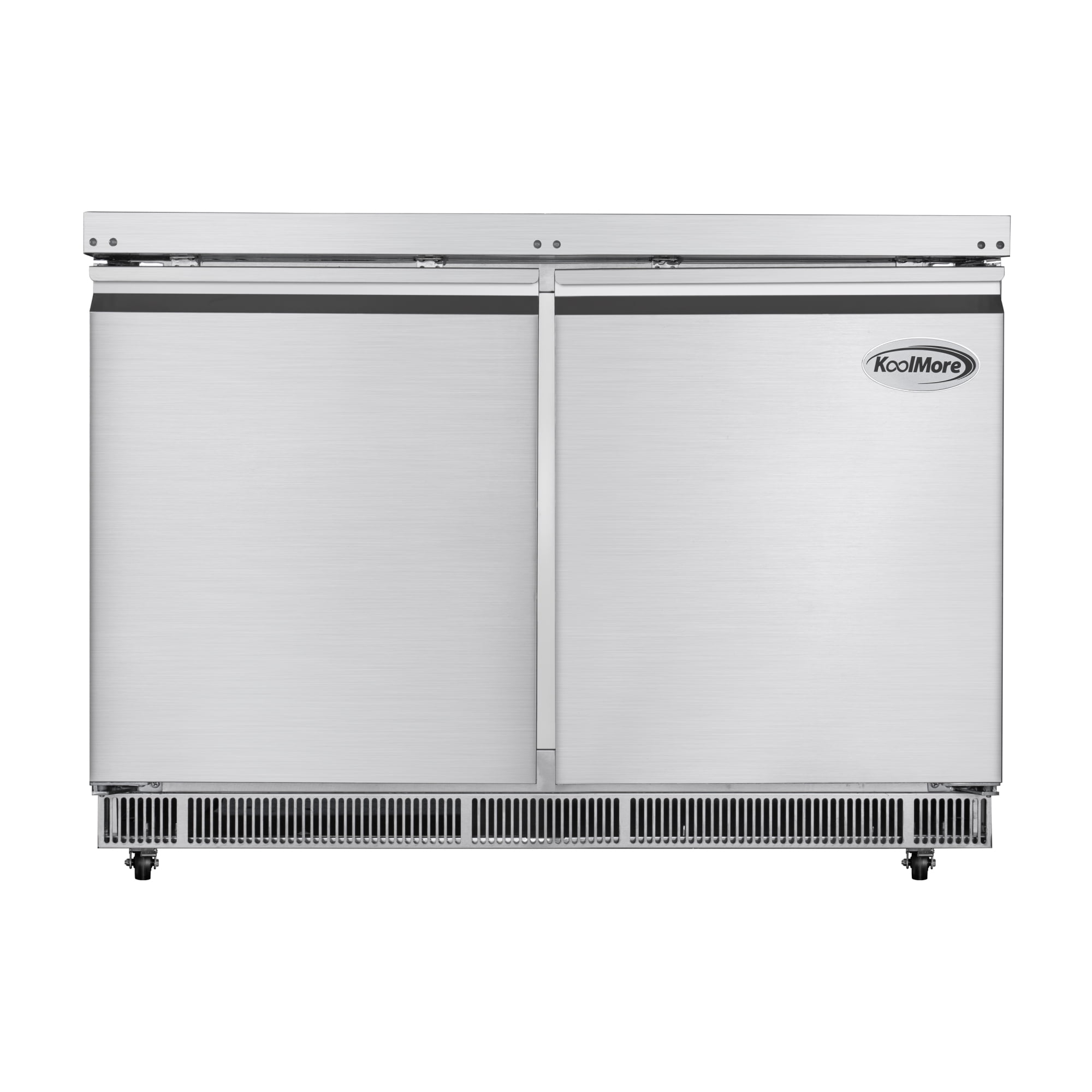 48 in. Commercial Refrigerated Prep Station Cold Table, Stainless-Steel ...