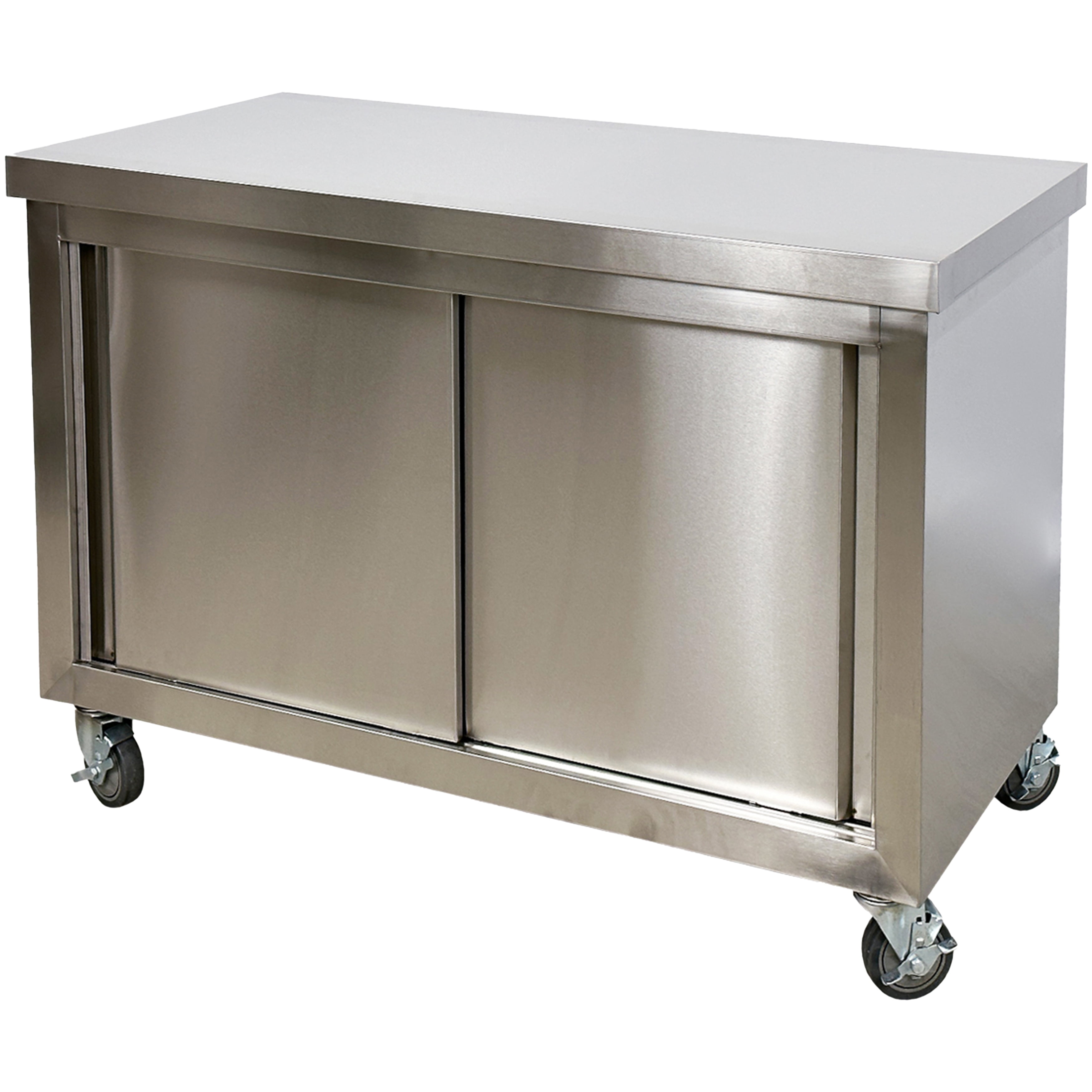 NSF 48 in. Commercial Undercounter Stainless Steel Work Prep Table ...