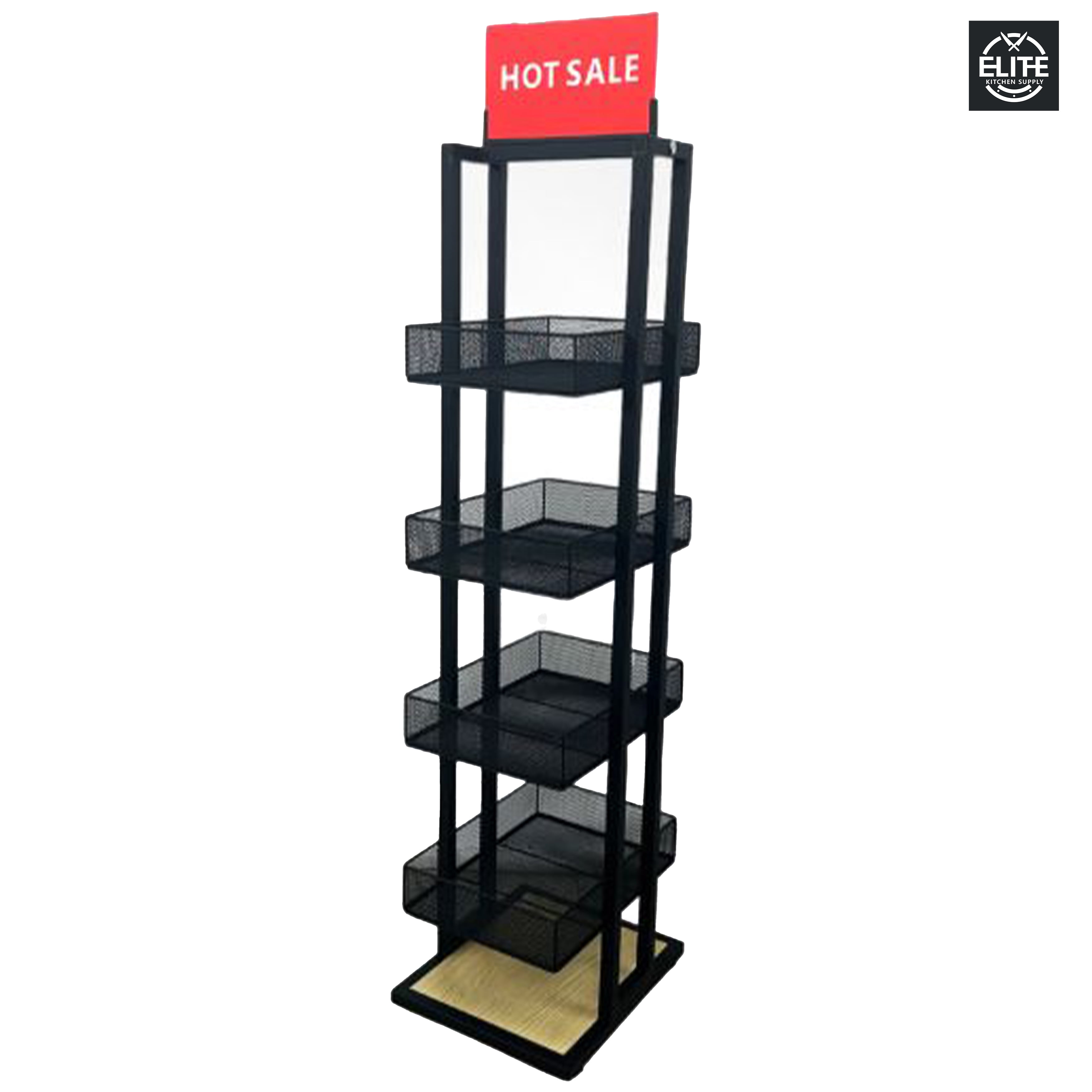 48 in. Display Shelves Stand Convenience Store Beverage Rack, Retail ...