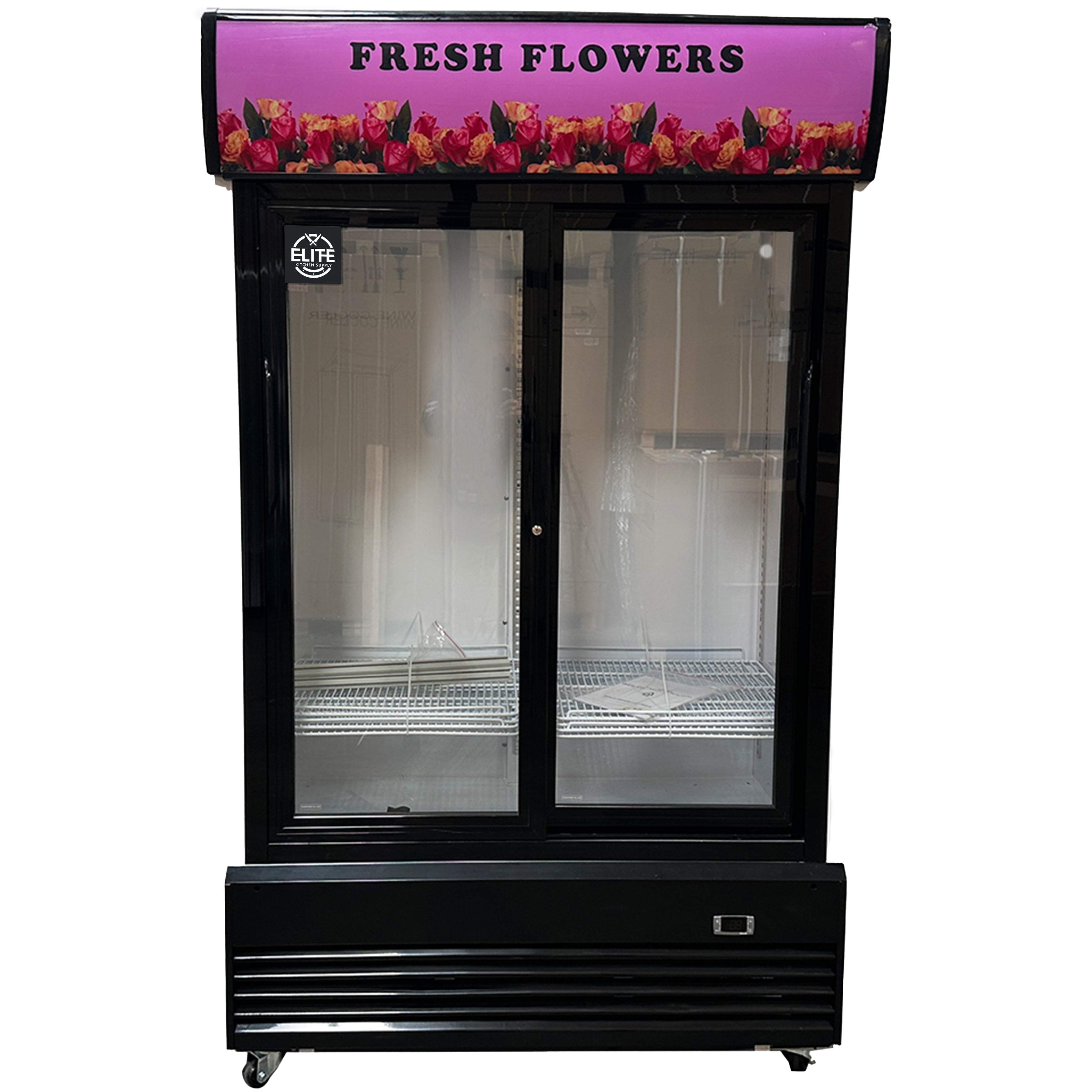 48 in. Flowers Cooler Floral Refrigerator 31 Cu.Ft. Commercial ...