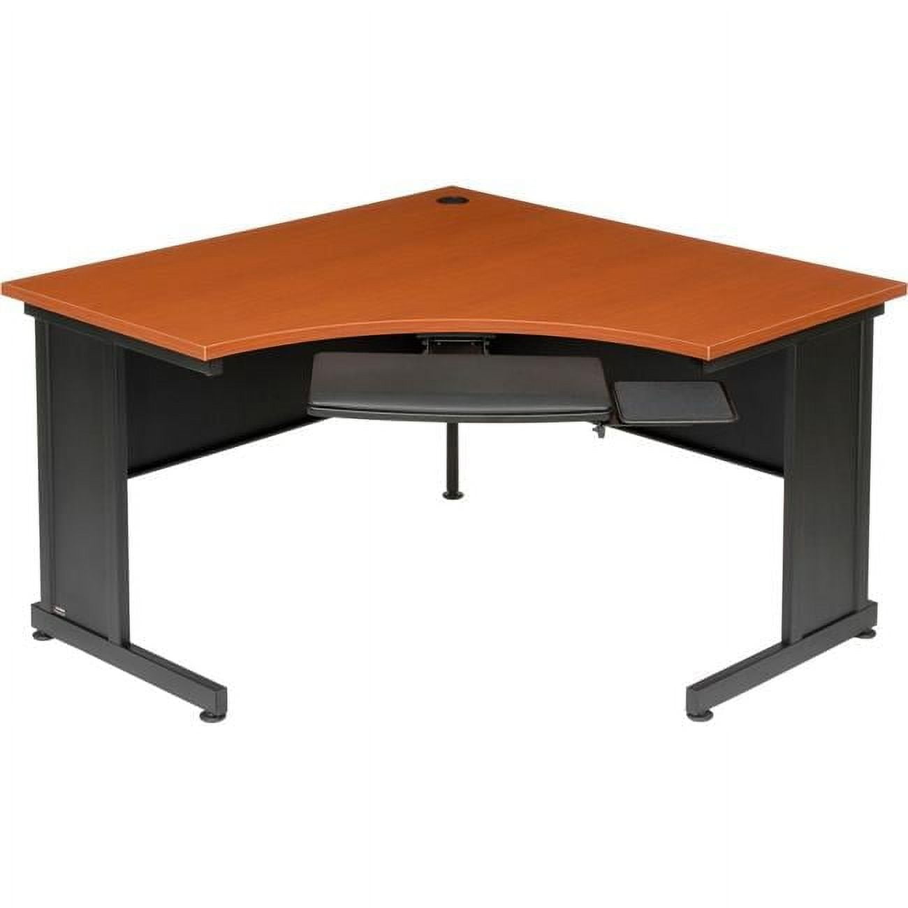 48 in. Interion Corner Desk - Cherry - Walmart.com