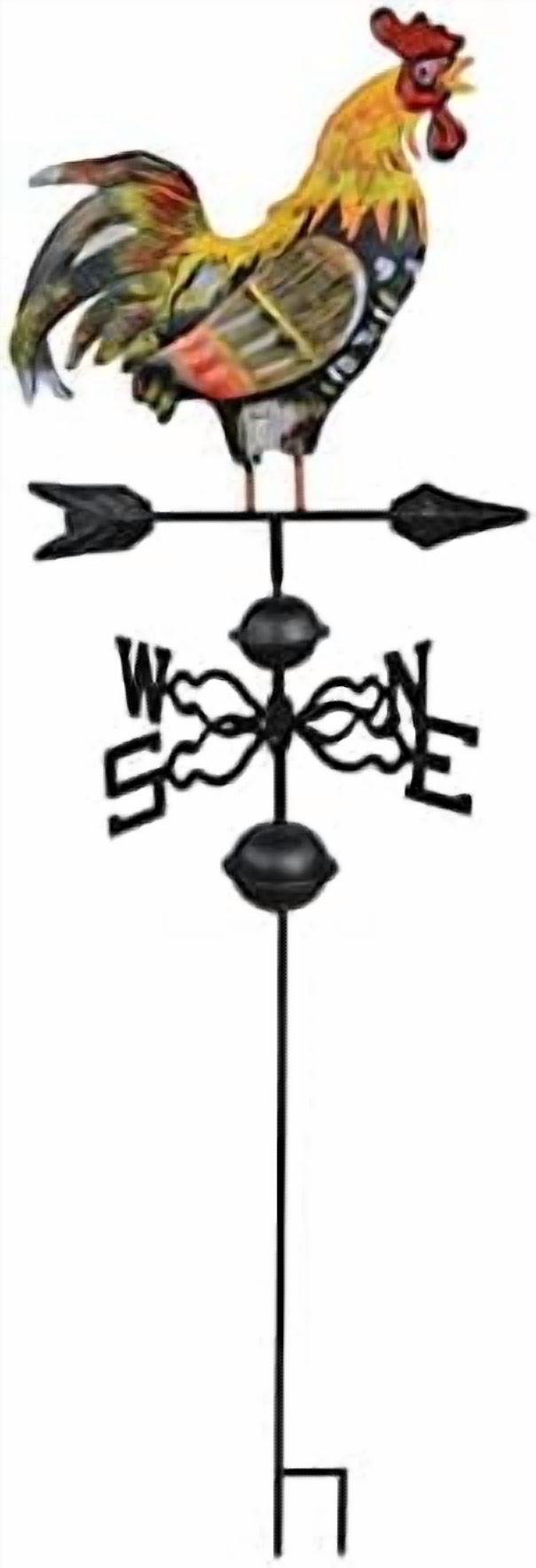 48 in. Metal Weather Vane for Garden Decor Farmhouse Decorative with ...