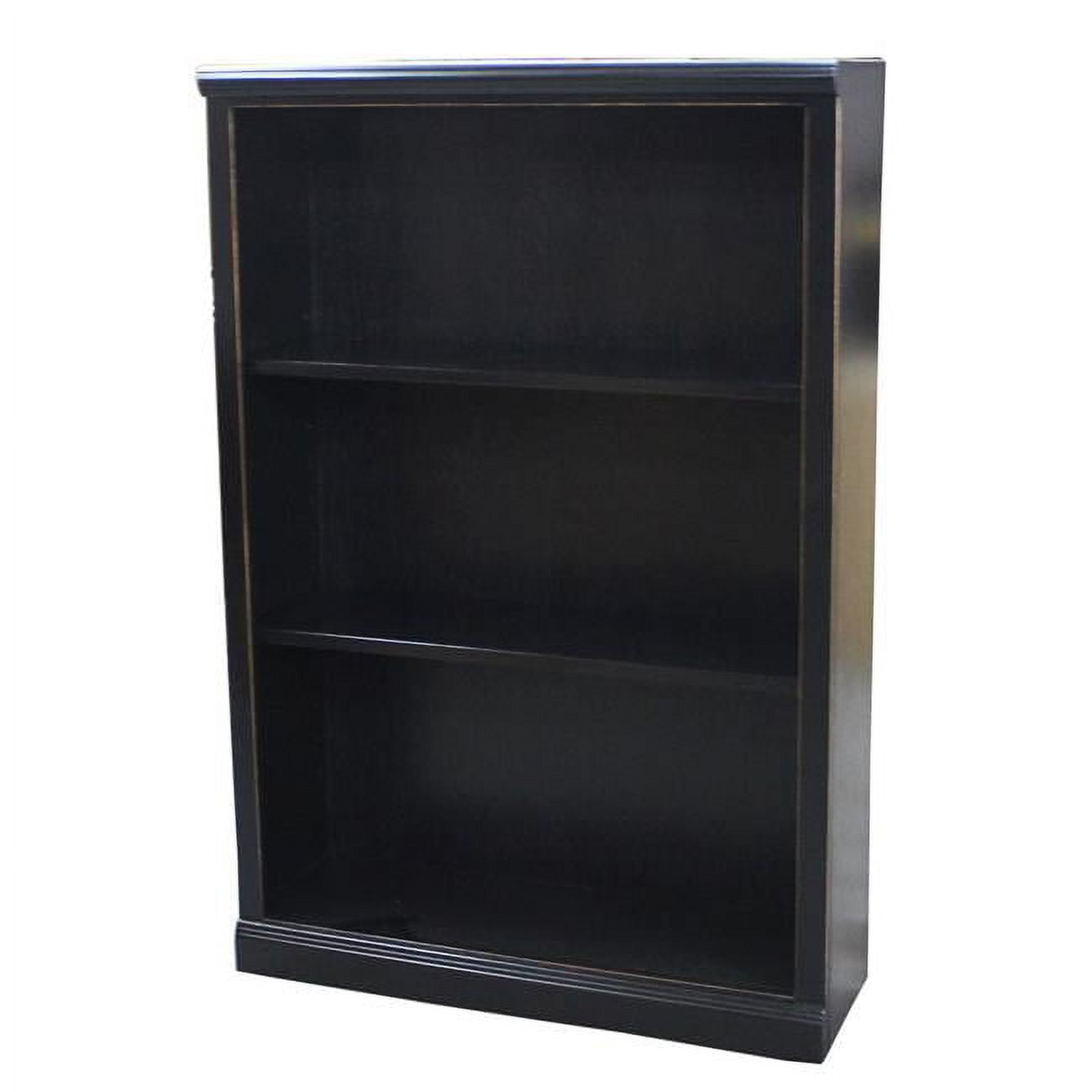 48 in. Poplar Open Bookcase with Plain Base, European Grey - Walmart.com