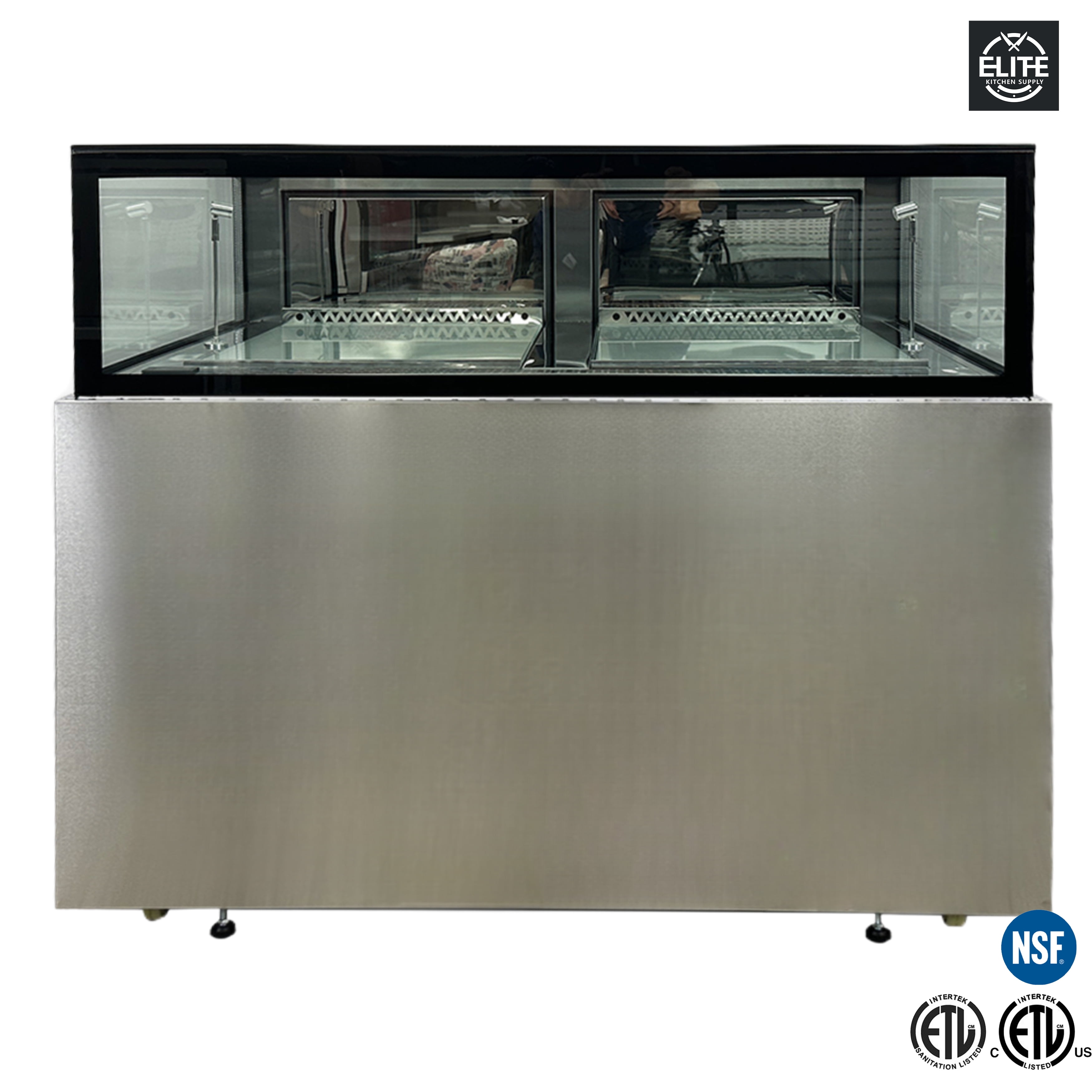 48 in. Refrigerated Bakery Showcase Luxury Display Cooler, Commercia ...
