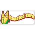 48 in. Roasted Corn Banner with Concession Stand Food Truck Single ...