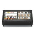 48 in. Self-Service Countertop Display Refrigerator in Black (CDC-250 ...