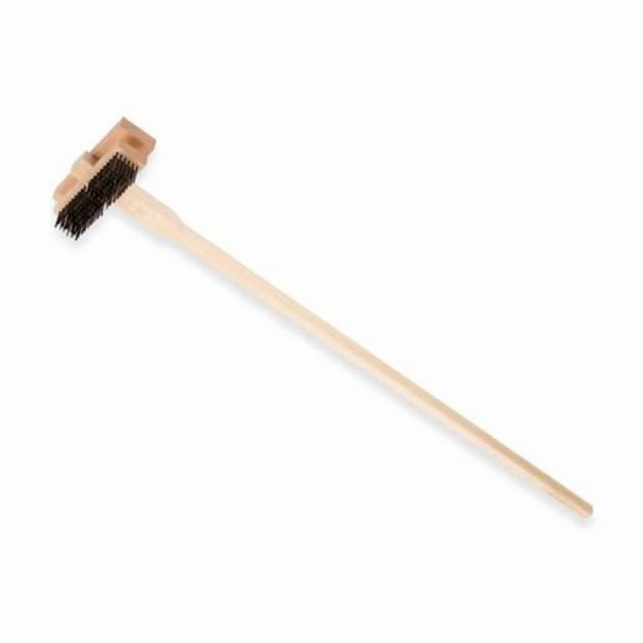 48 in. Sparta Broiler Master Grill Brush & Scraper with Handle - Metal ...
