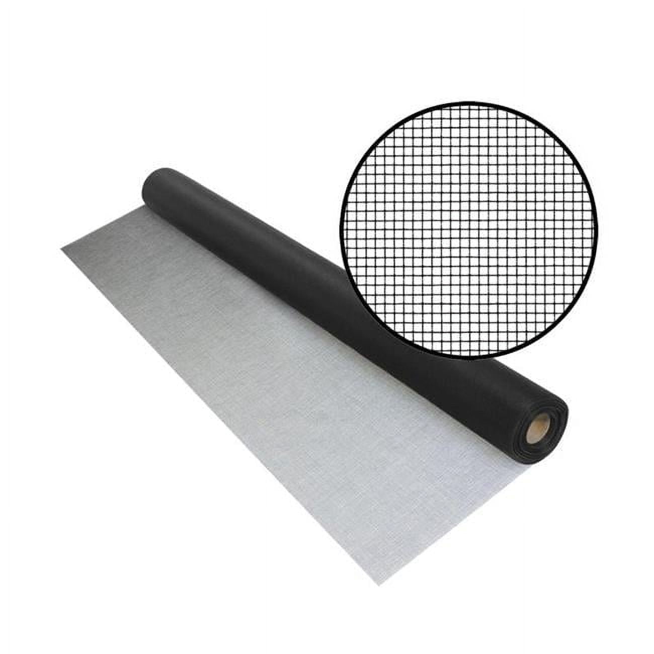 48 in. x 100 ft. Black Polyester Screen Cloth - Walmart.com