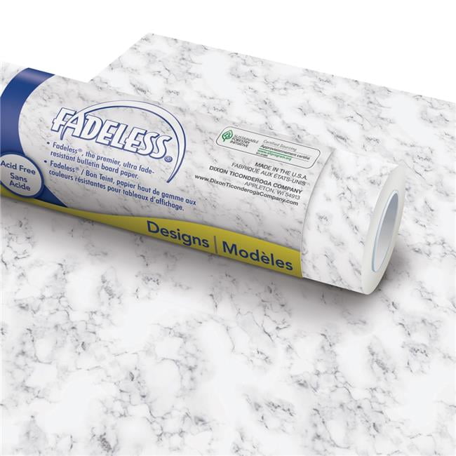 48 in. x 12 ft. Fadeless Marble Rolls, Pack of 4 - Walmart.com