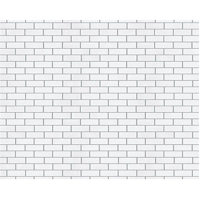 48 in. x 50 ft. Fadeless Roll Subway Tile - Walmart.com