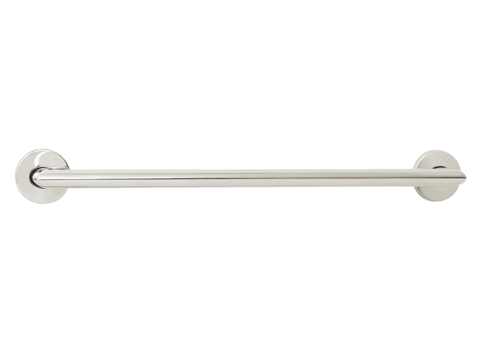 48-inch Coronado Designer Oval Bathroom Shower Grab Bar with Mitered ...