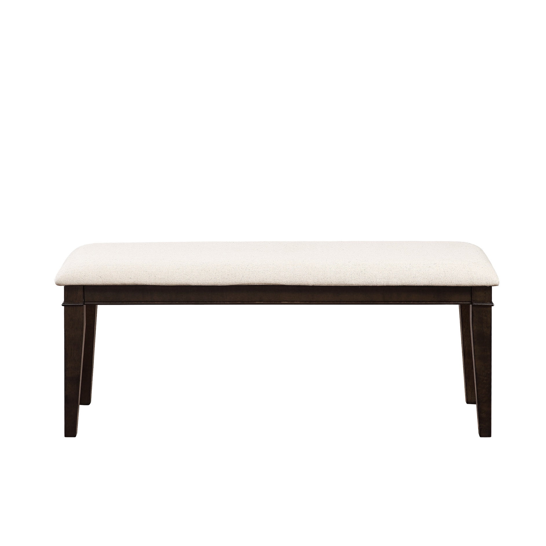 48 - inch Dark Brown Bench | Used in Dining Room | Wood Construction ...