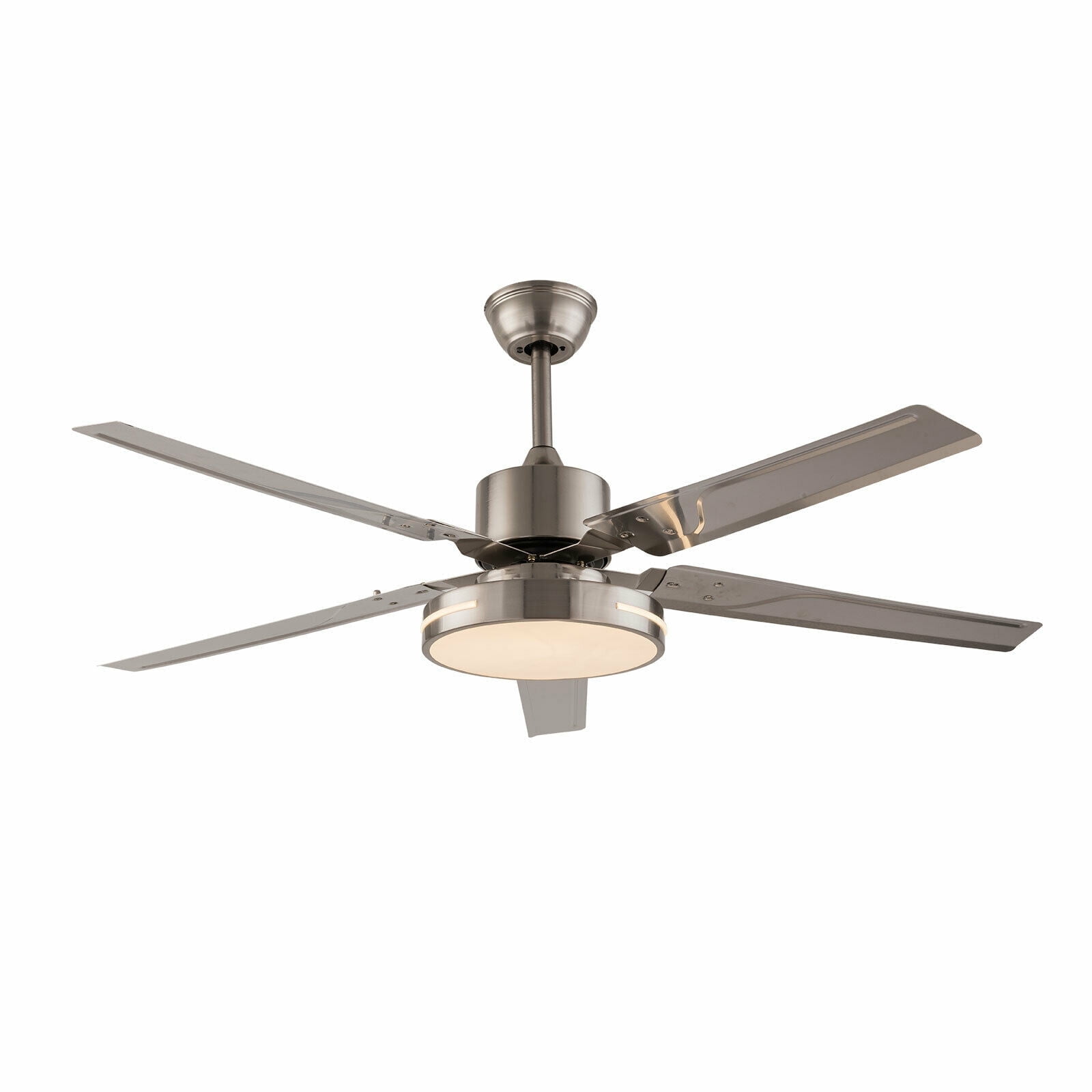 Walmart 48'' LED Ceiling Fan, Light, Remote, 4-Blades, Dimmable for ...