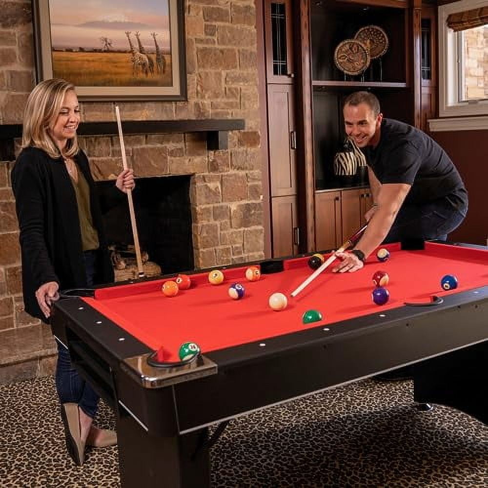 48 inch Pool Stick, Billiard Pool Cue Sticks 2-Piece Hardwood, Pool ...