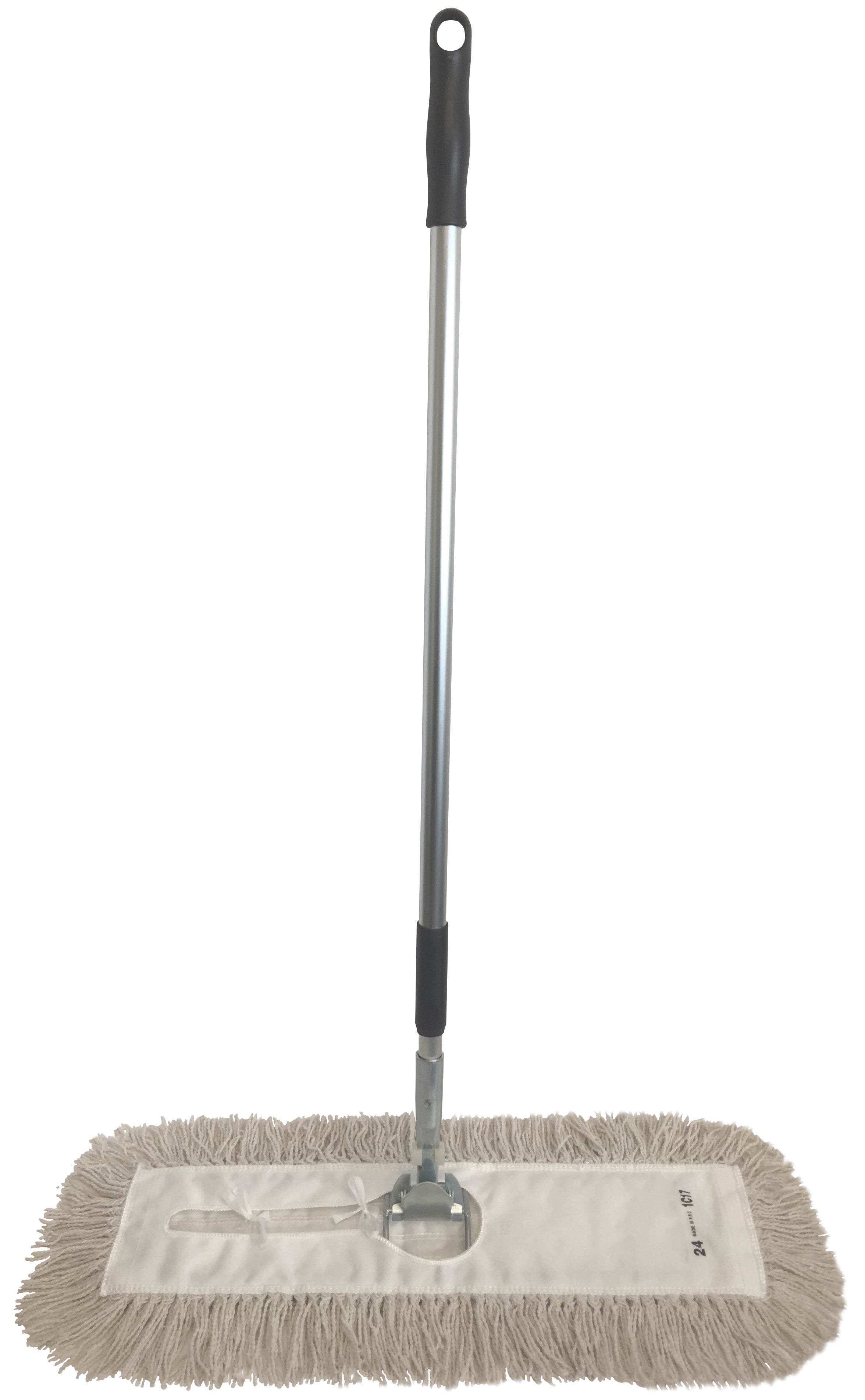 48 inch White Closed Loop Dust Mop Kit : Industrial Dust Mop Head, Dust ...