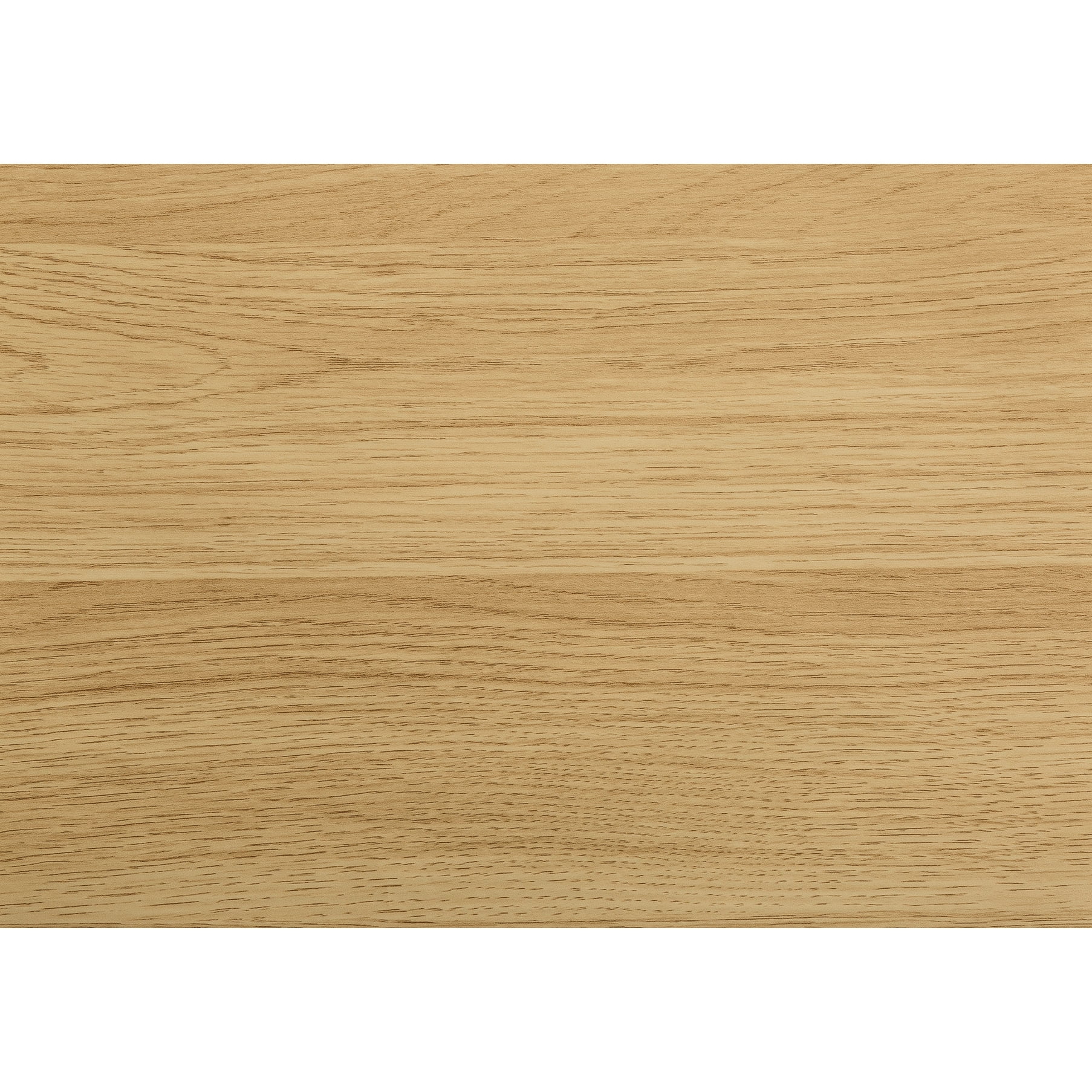 48"l Computer Desk With Natural Laminate Tabletop And White Metal Base ...