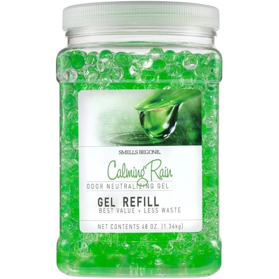48 oz Odor Eliminator Gel Refill - Odor Eliminator for Bathrooms, Cars ...