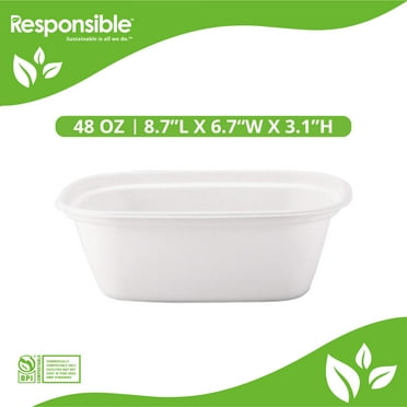 Chinet Classic Disposable Paper Bowl, 12oz, White, 125 pack ...