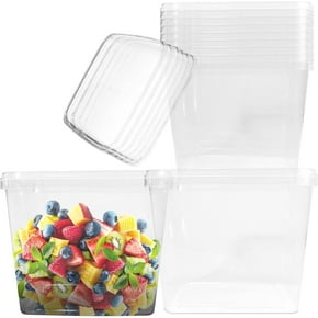 Clear Square Containers