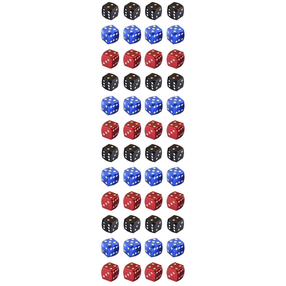 48 pcs Dice Style Valves Stem Caps Universal Tire Valves Stem Caps for ...