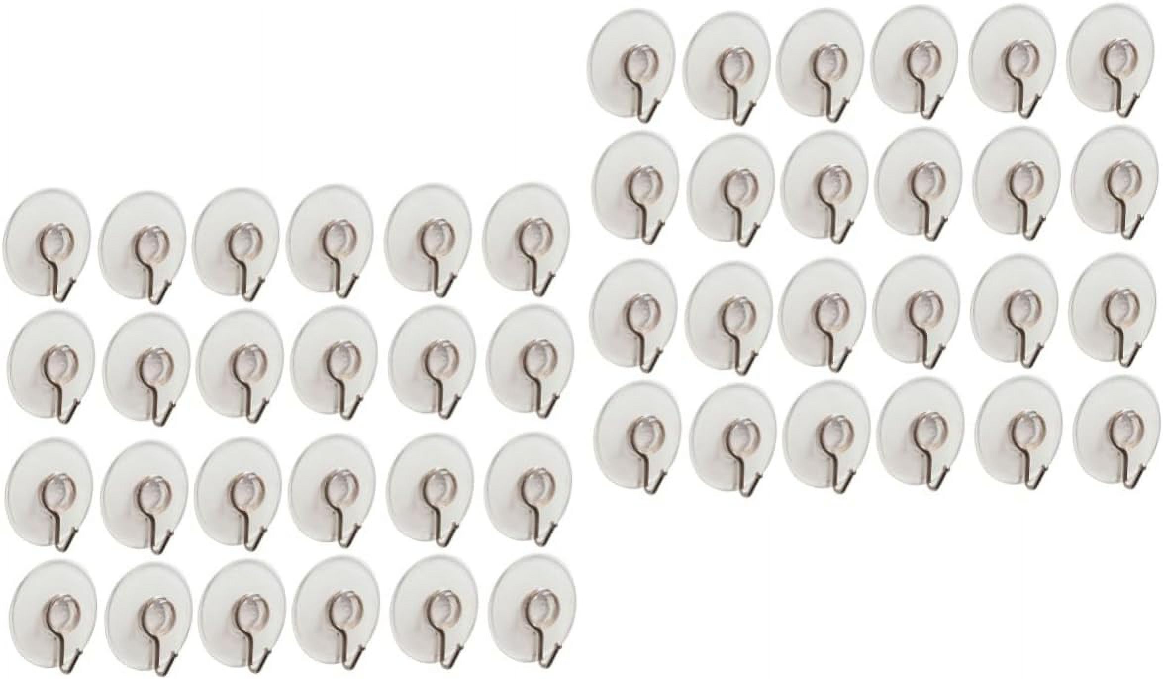 48 pcs Stainless Steel Hooks Suction Cup Hook Heavy Duty Hook Heavy ...