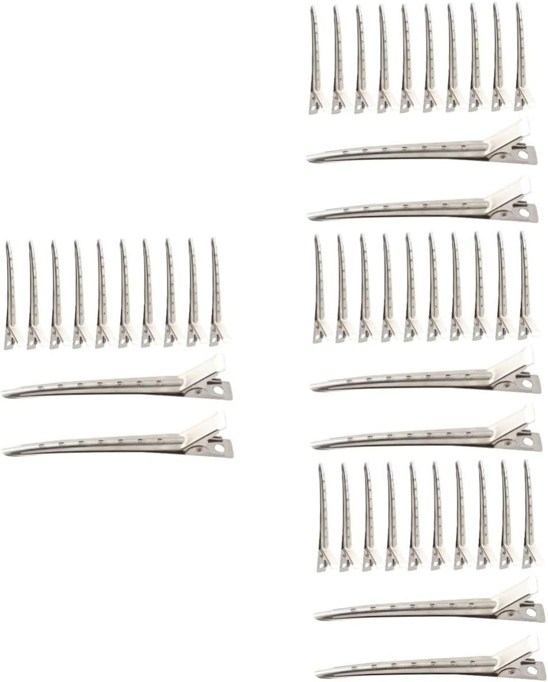 48 pcs hair clip makeup clips for hair alligator pinch clip sectioning ...
