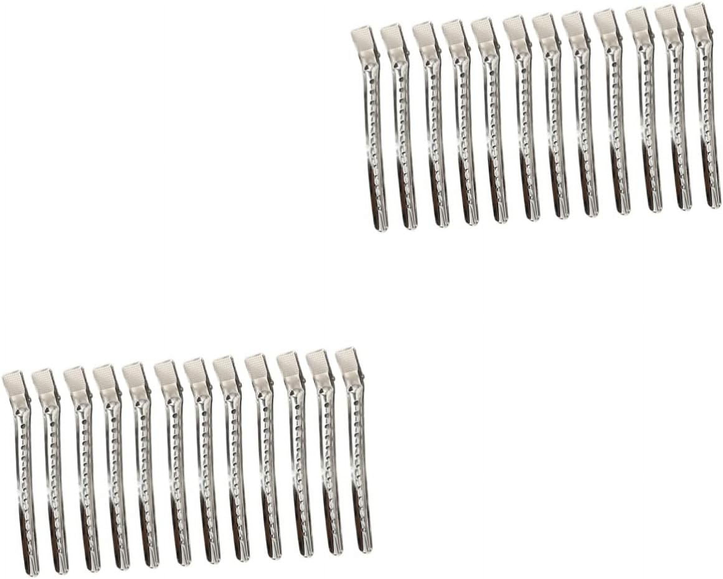 48 pcs hair styling tools Hair Cutting Clips Hair Dye Tool crocodile ...