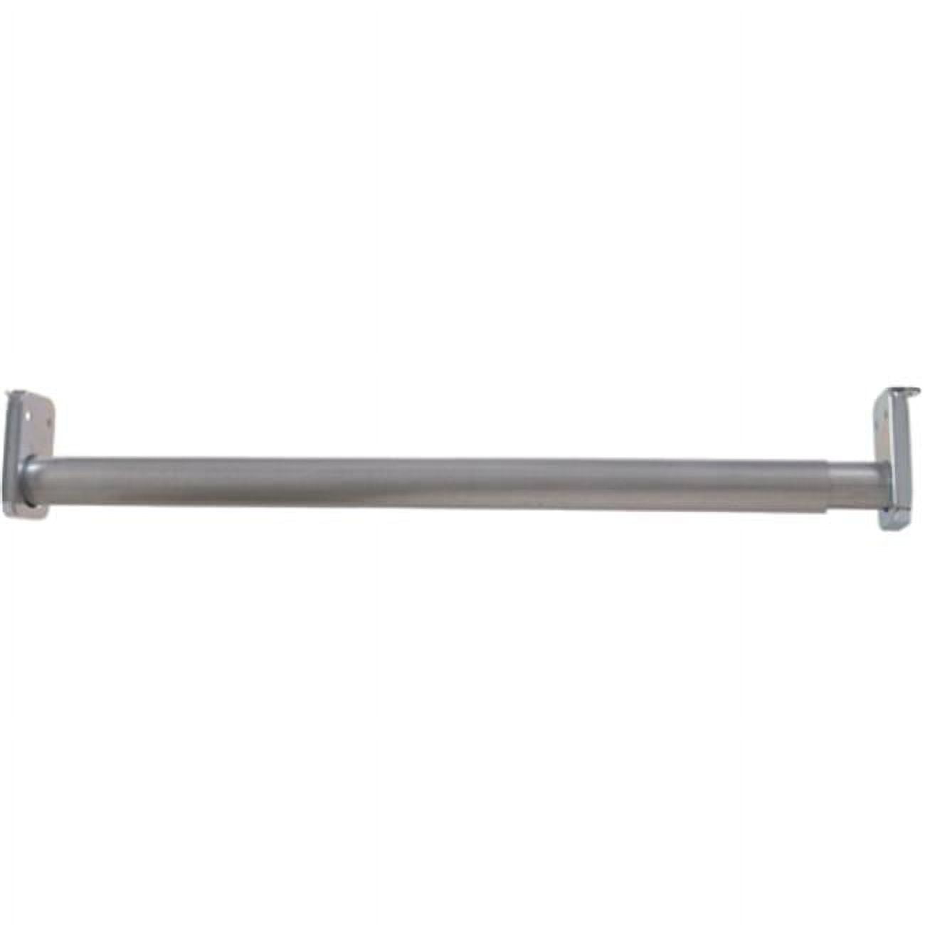 48 to 72 in. Adjustable Closet Rod, Zinc Plated - Walmart.com