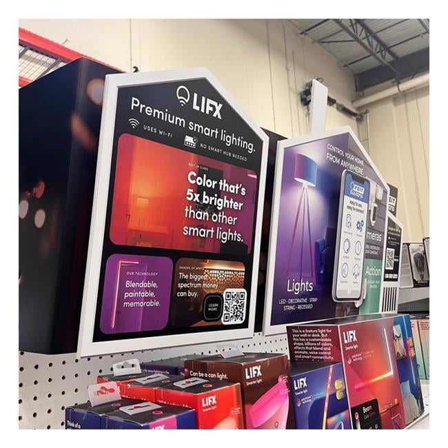 48 x 22 in. Assorted Smart Header Plastic Signage Kit - Walmart.com