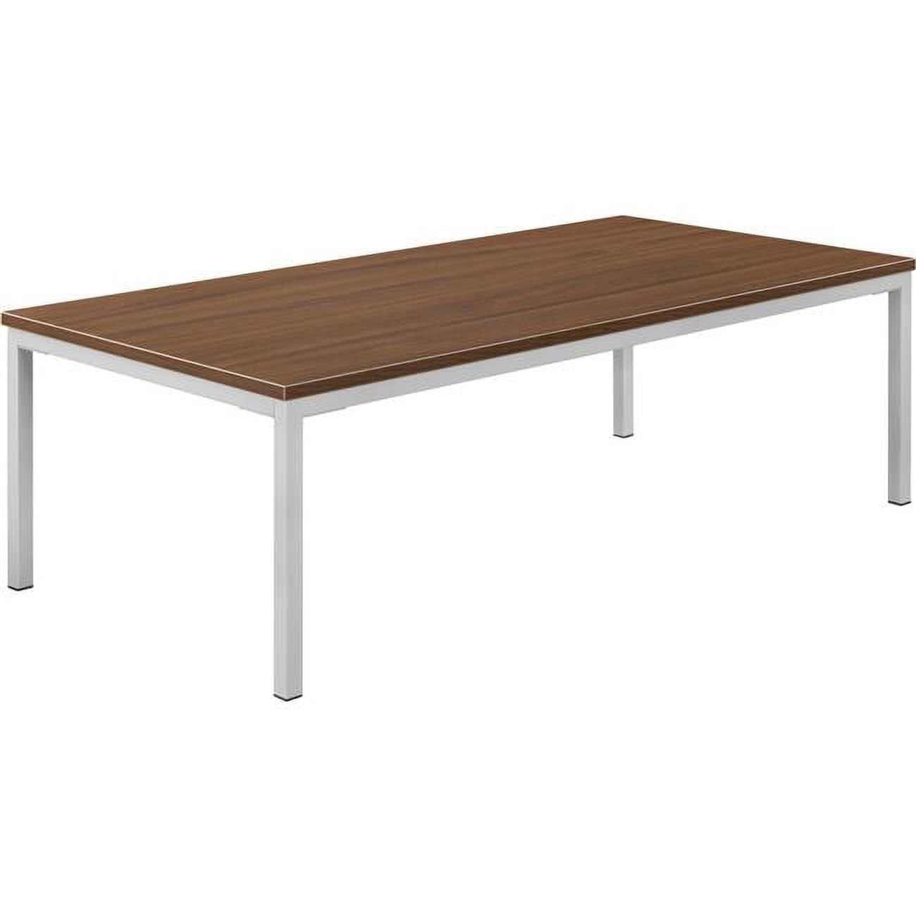 48 x 24 in. Interion Wood Coffee Table with Steel Frame - Walnut ...