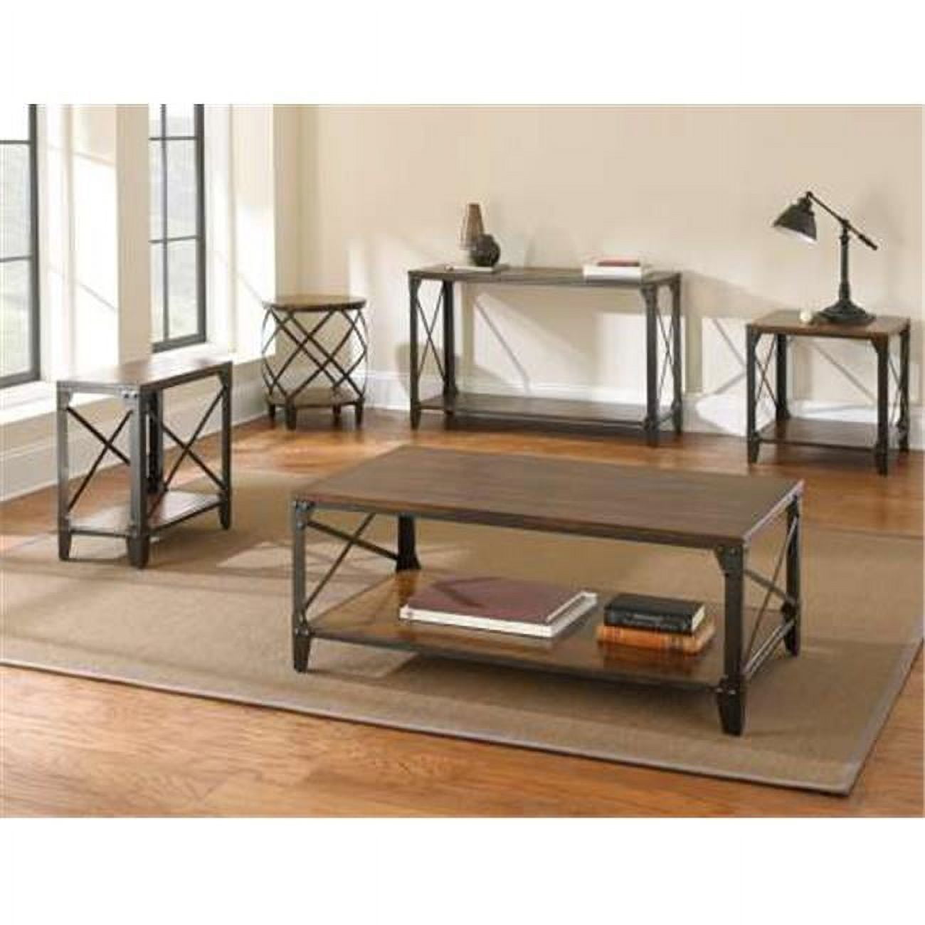 48 x 28 x 19 in. Winston Cocktail Table in Medium Cherry - Walmart.com