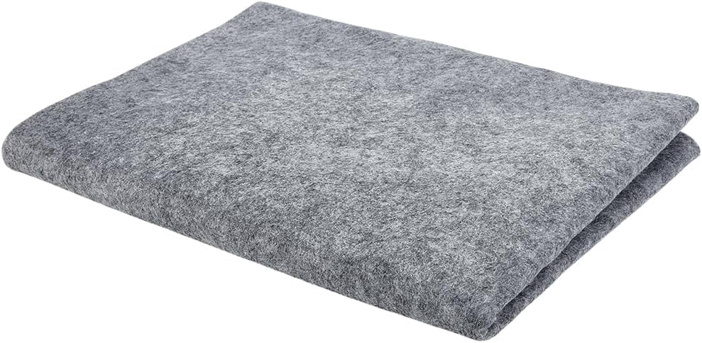 48 x 32 Inch Water Drawing Cloth Gray Writing Felt Mat Chinese ...
