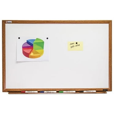 Quartet DuraMax Large 8'x4' Porcelain Magnetic Whiteboard, Silver ...