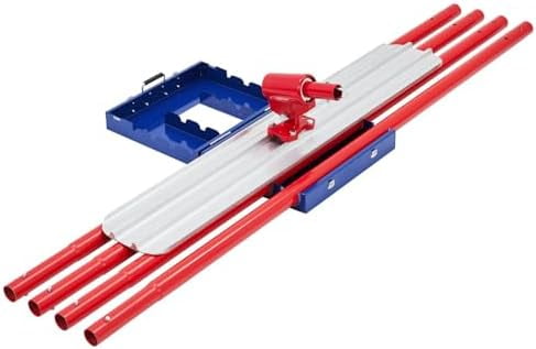 48 x 8" Round End Concrete Float Tool Cement Tool, Bull Float Magnesium ...