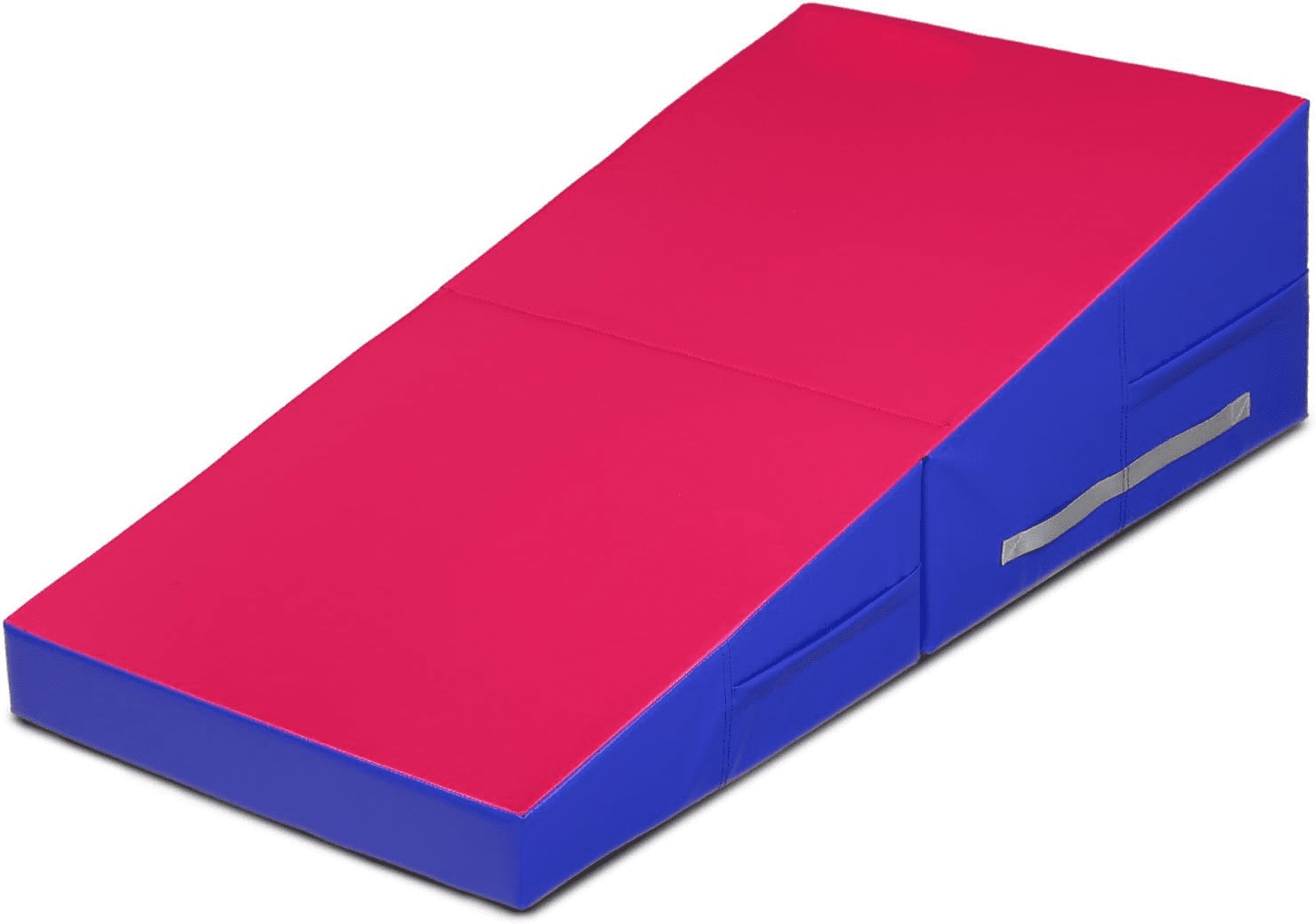 48"x24"x14" Tumbling Mat - Folding Gymnastics Cheese Wedge Mat for Kids ...