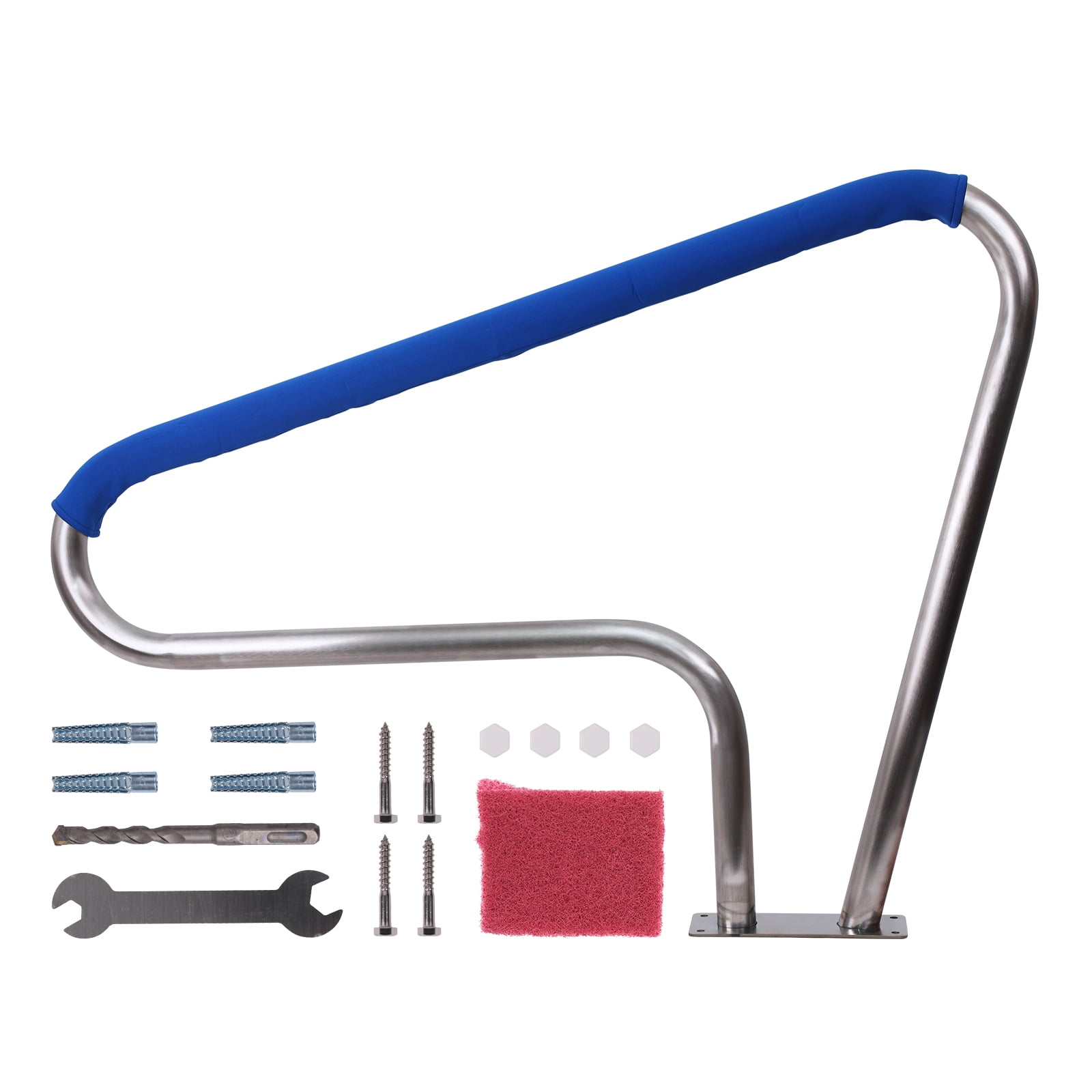 48"x36" Pool Handrail with 250Lbs Load Capacity, 304 Stainless Steel ...