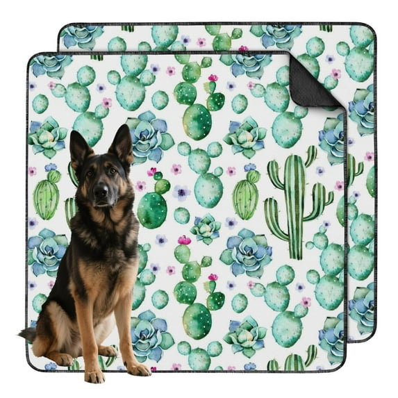 48"x48" Reusable Pee-Proof Pad for Dogs, Washable Crate and Floor Mat ...