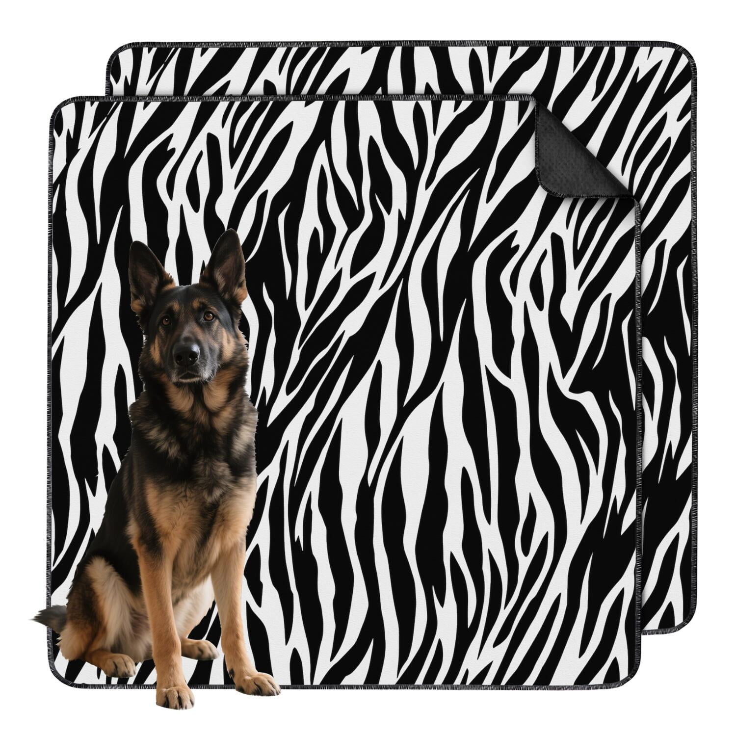 48"x48" Washable Pee Pads for House Training, Geometric Print Reusable ...