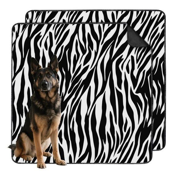 48"x48" Washable Pee Pads for House Training, Geometric Print Reusable ...