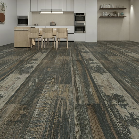 48"x7.2" SPC Composite Flooring; 10 Planks/Box (23.9 sq. ft/Box); 6mm ...