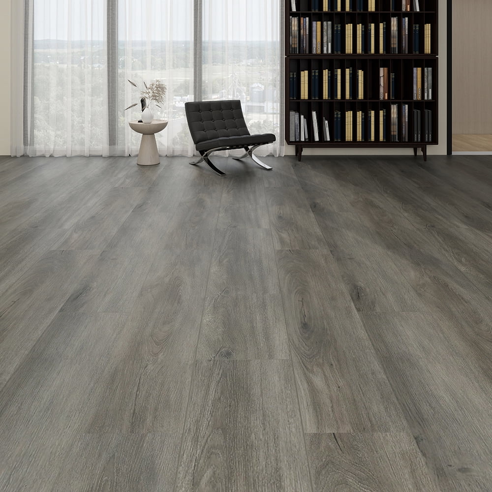 48"x7.2" SPC Composite Flooring; 12 Planks/Tiles/Pieces (28.68 sq. ft ...