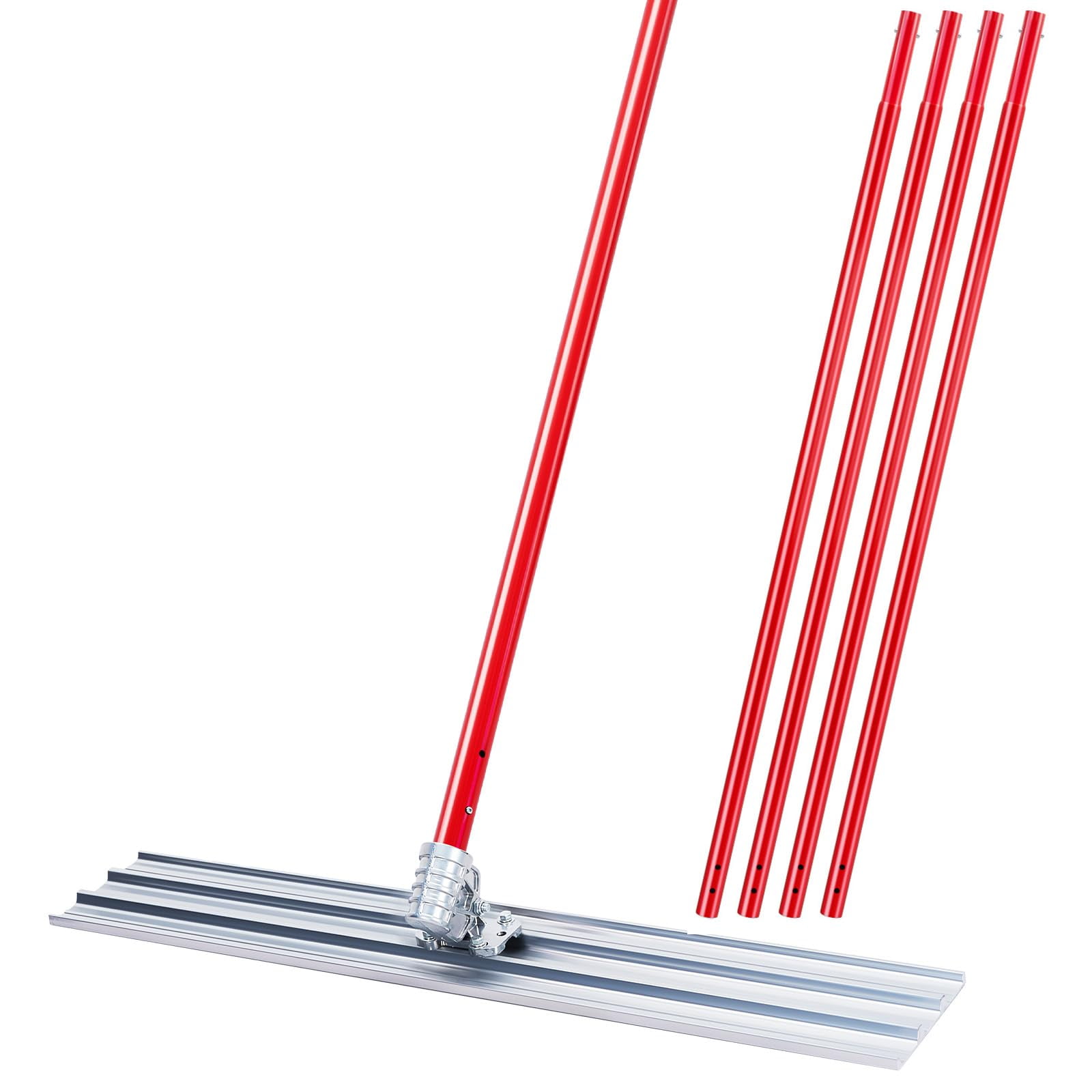 48"x8" Bull Float Kit Magnesium Bull Float for Concrete Finishing Heavy ...