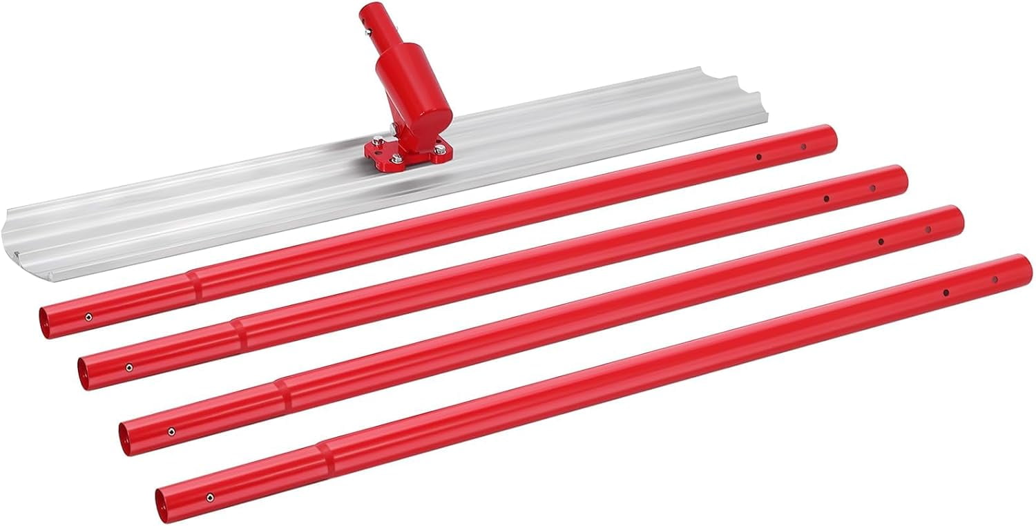 48"x8" Bull Float Kit, Magnesium Bull Float for Concrete Finishing ...