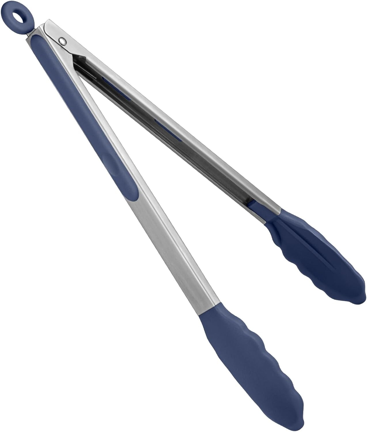 480°F Heat Resistant Kitchen Tongs: U-Taste 12in Silicone Cooking Tong ...