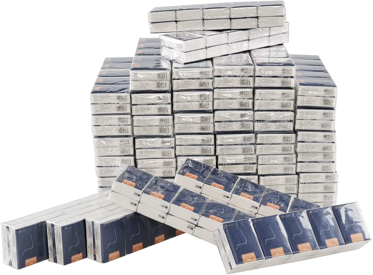 480-Pack Pocket Packs Tissues, 4-Ply Mini Soft Packets Tissue - Walmart.com