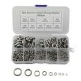 480 Piece Assorted Spring Washers in Stainless Steel for Nut and Bolt ...