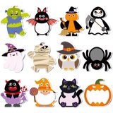 480 Sheets Halloween Ghost Sticky Notes Halloween Self-Adhesive ...