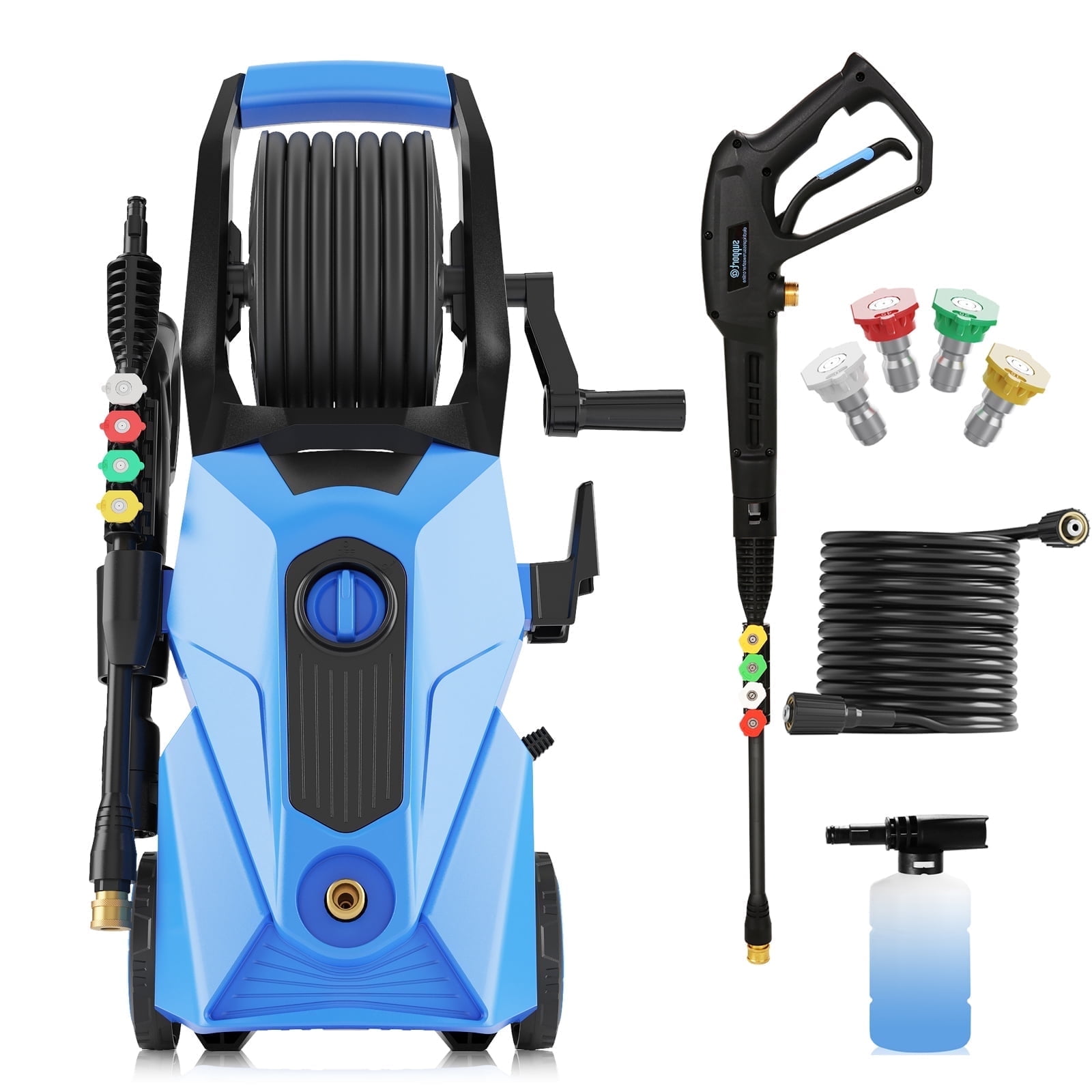 4800PSI Electric Pressure Washer，2025 New Power Washer with 33FT ...