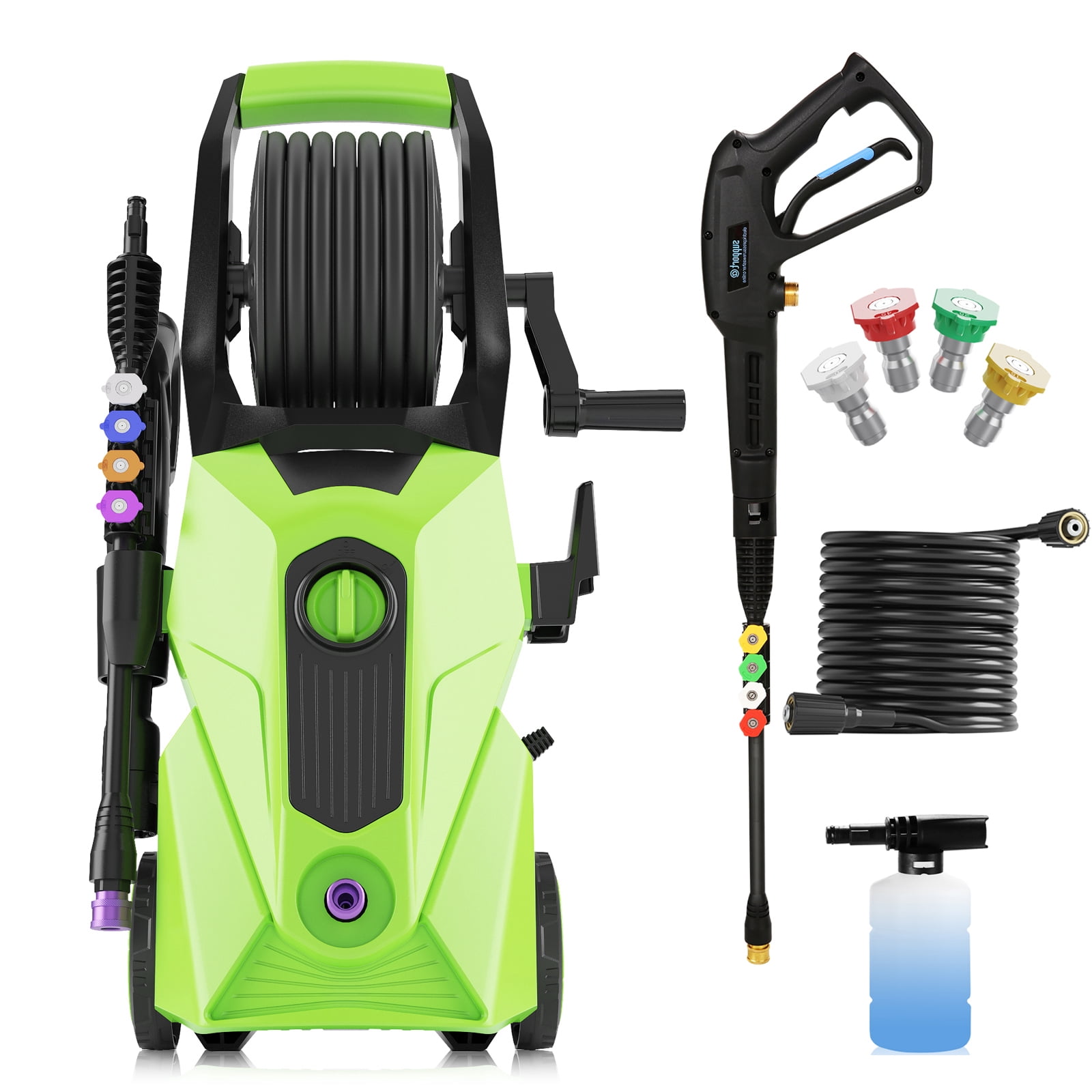 4800PSI Electric Pressure Washer，2025 New Power Washer with 33FT ...