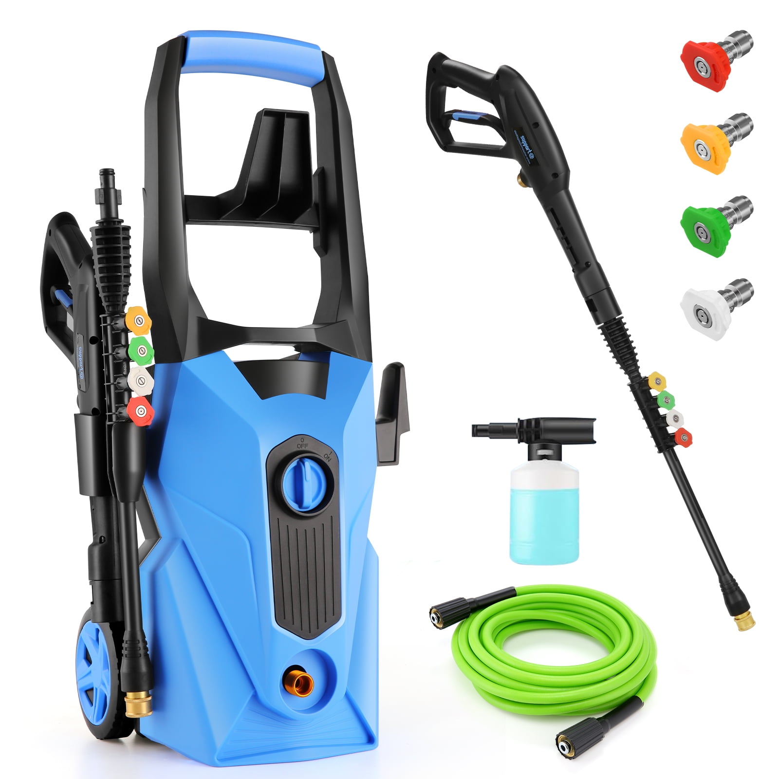 4800PSI Electric Pressure Washer，2025 New Power Washer with 33FT ...